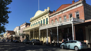 Old Sacramento And The Old Sacramento State Historic Park