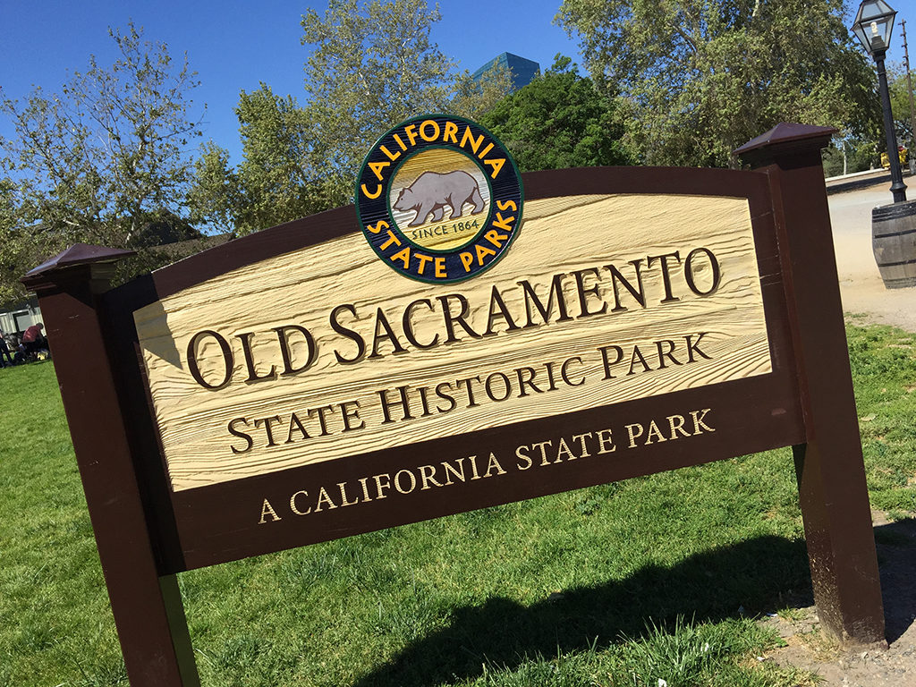 Old Sacramento And The Old Sacramento State Historic Park