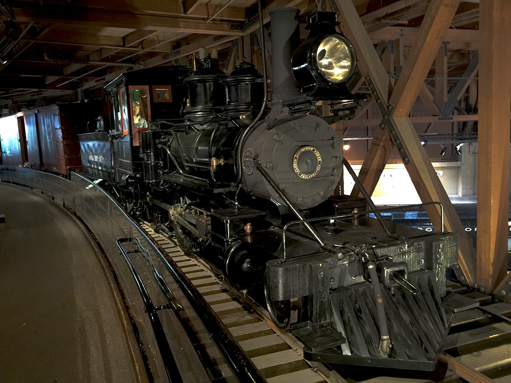 The California State Railroad Museum In Old Sacramento