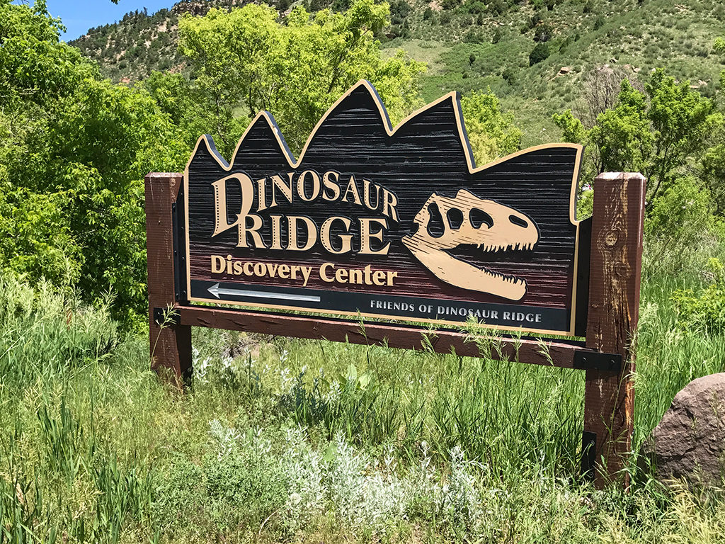 Dinosaur Ridge in the Morrison Fossil Area National Natural Landmark