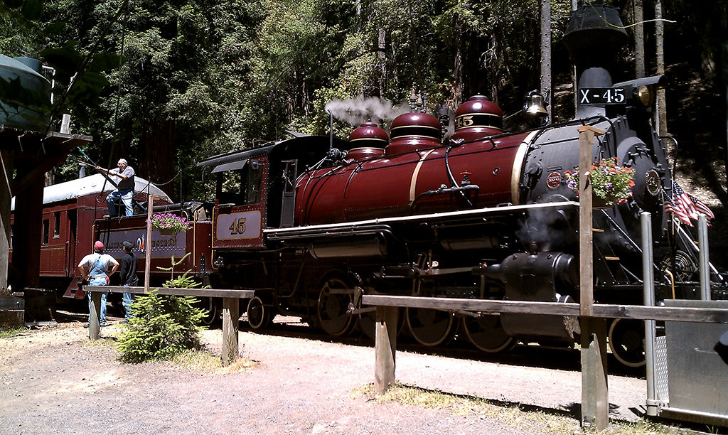Ride The Historic Skunk Train To The Redwood Forests, Fort Bragg Depot