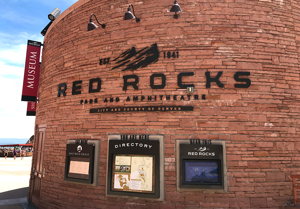World-Famous Red Rocks Amphitheatre In Morrison, Colorado