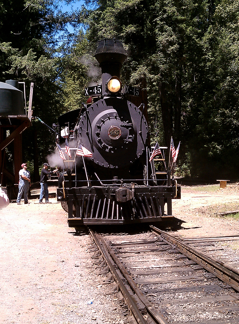Ride The Historic Skunk Train To The Redwood Forests, Fort Bragg Depot