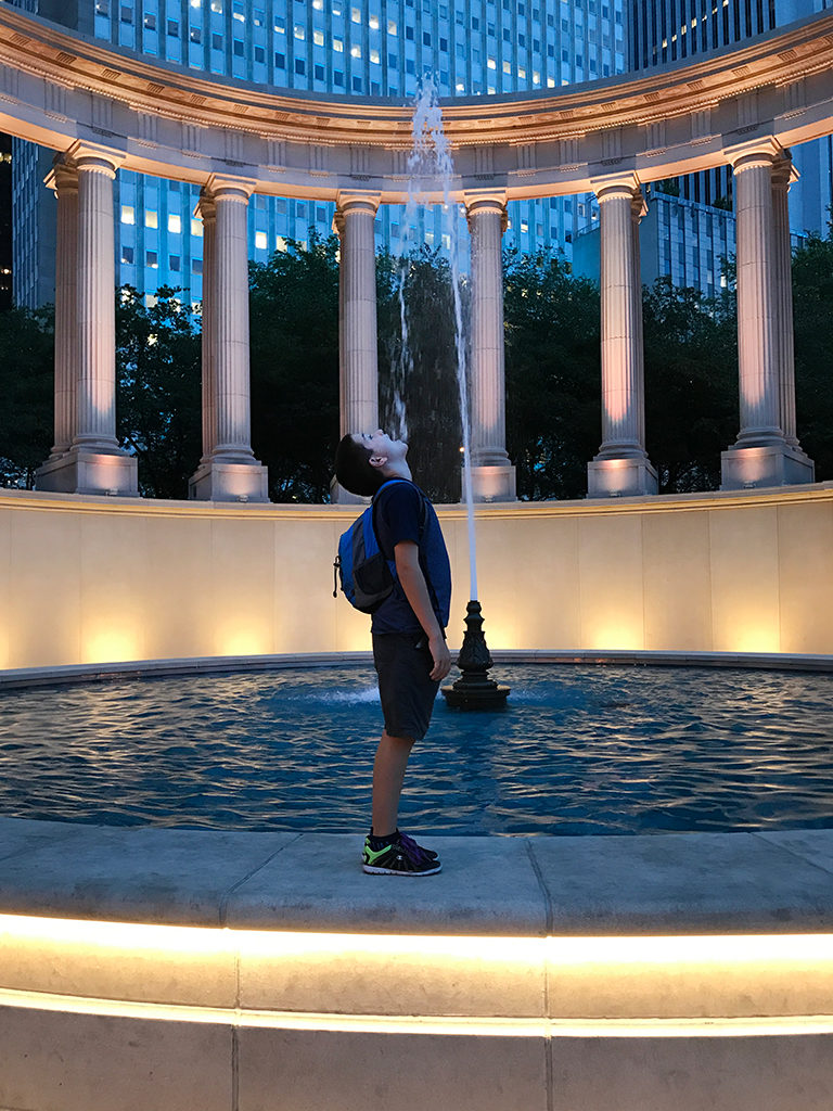 Millennium Monument in Millennium Park's Wrigley Square