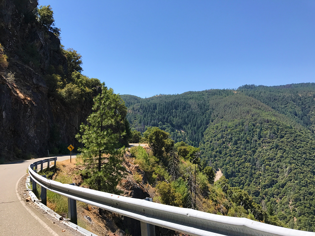 Grouse Falls Overlook Trail in Placer County, Tahoe National Forest