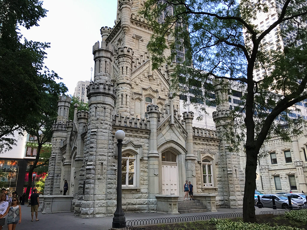 The Chicago Water Tower And Chicago Avenue Pumping Station