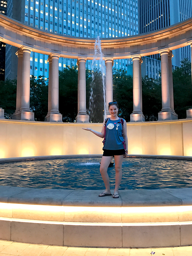 Millennium Monument in Millennium Park's Wrigley Square