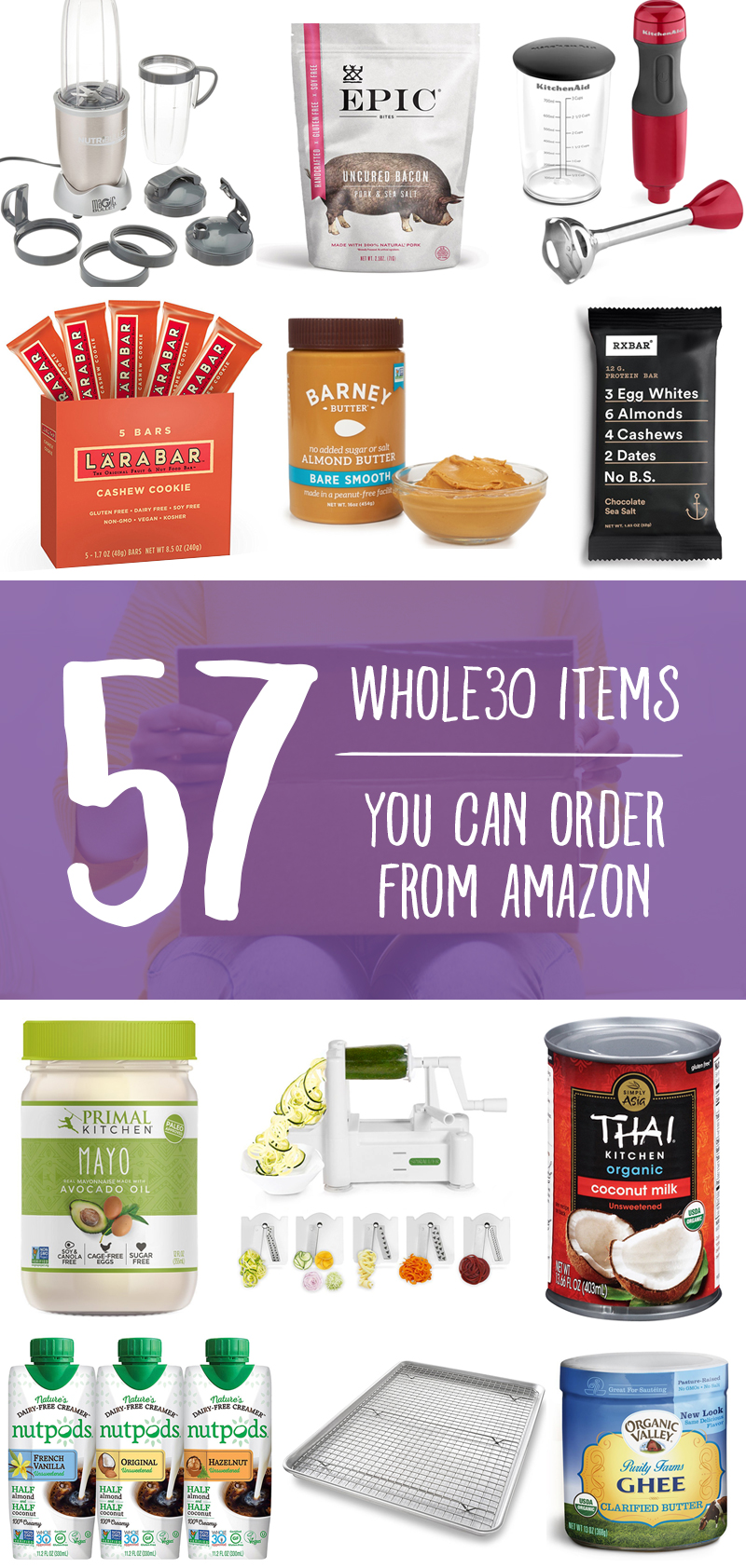 Whole30 Food And Kitchen Shopping List For Amazon