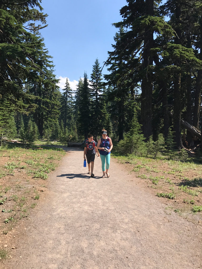 Sun Notch Trail To The Phantom Ship Overlook At Crater Lake