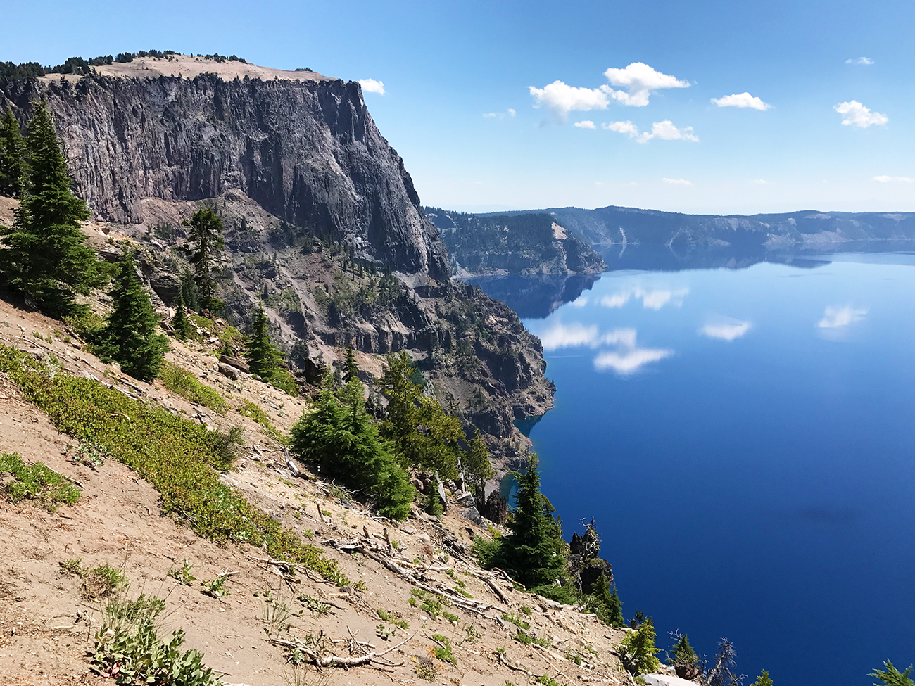 Llao Rock Overlook At Crater Lake National Park