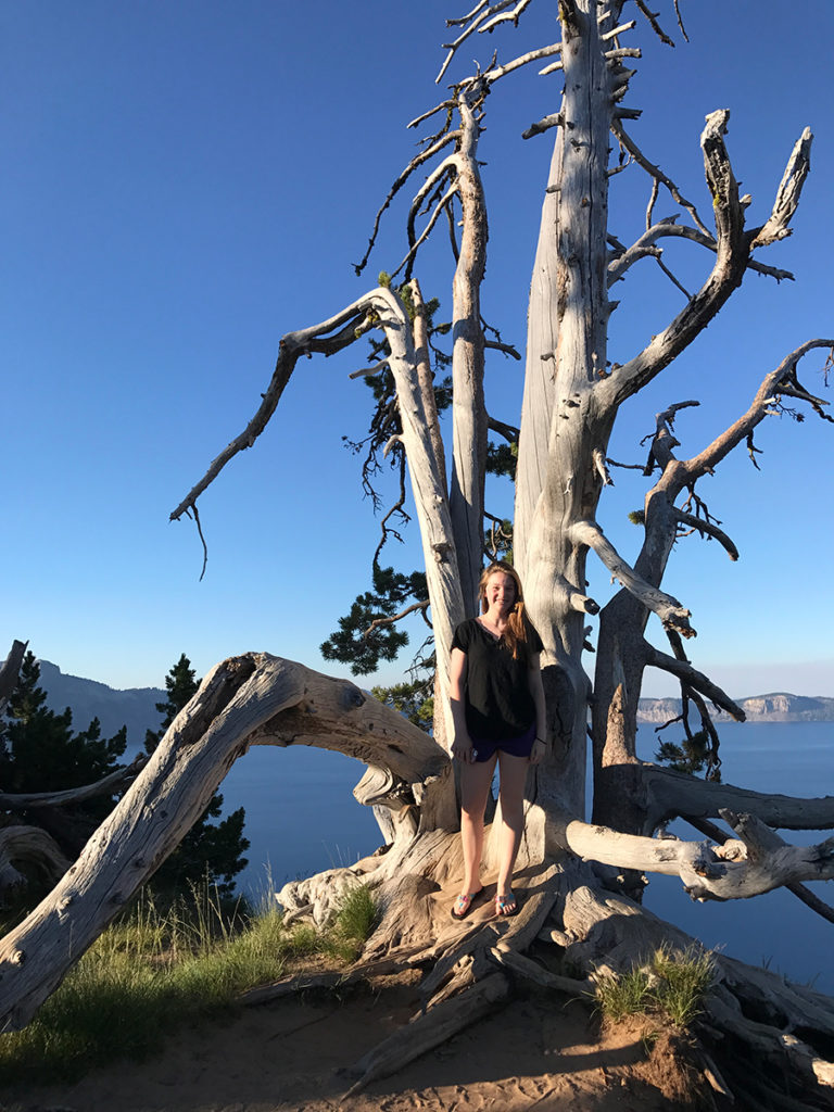 Sinnott Memorial Overlook At Crater Lake National Park