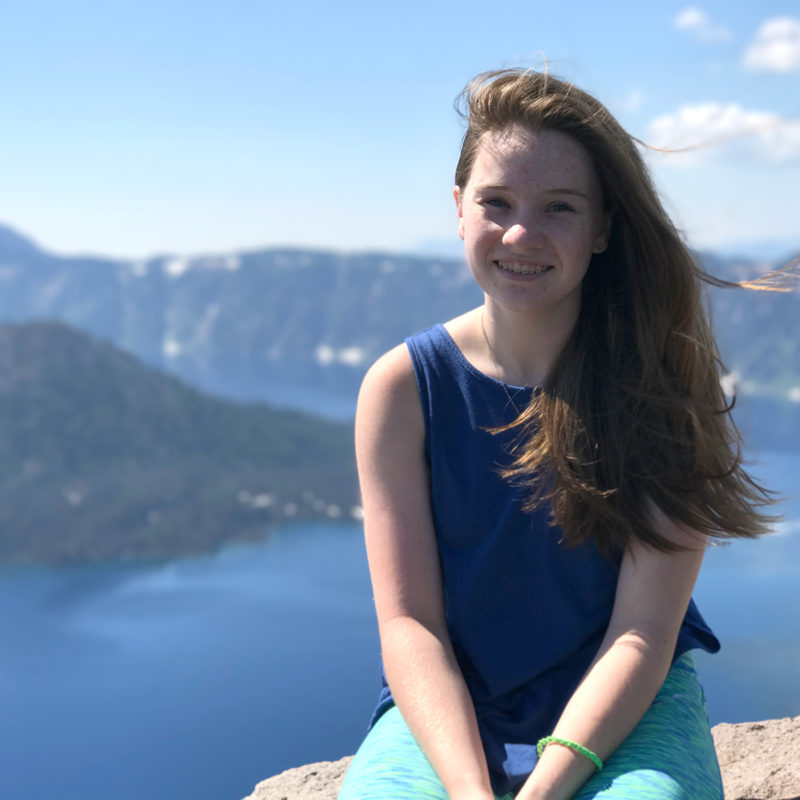 Watchman Overlook And Watchman Observation Station At Crater Lake