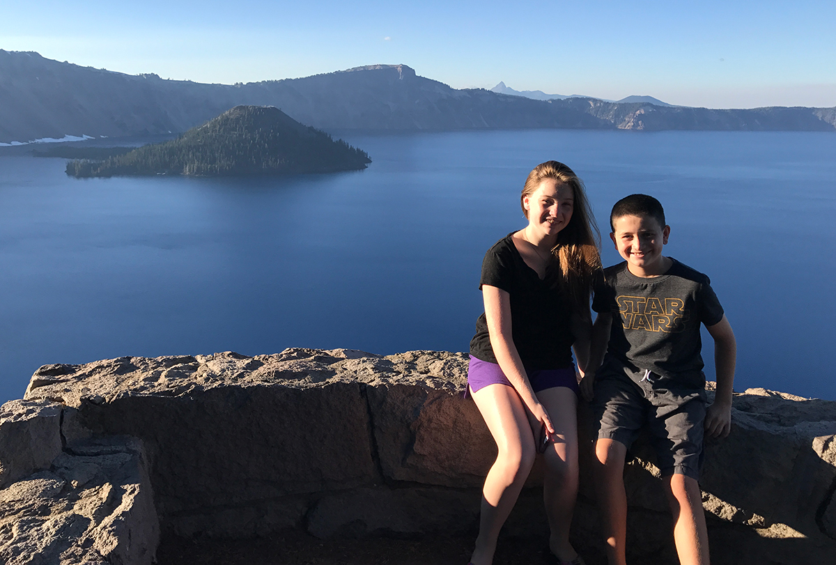 Sinnott Memorial Overlook At Crater Lake National Park
