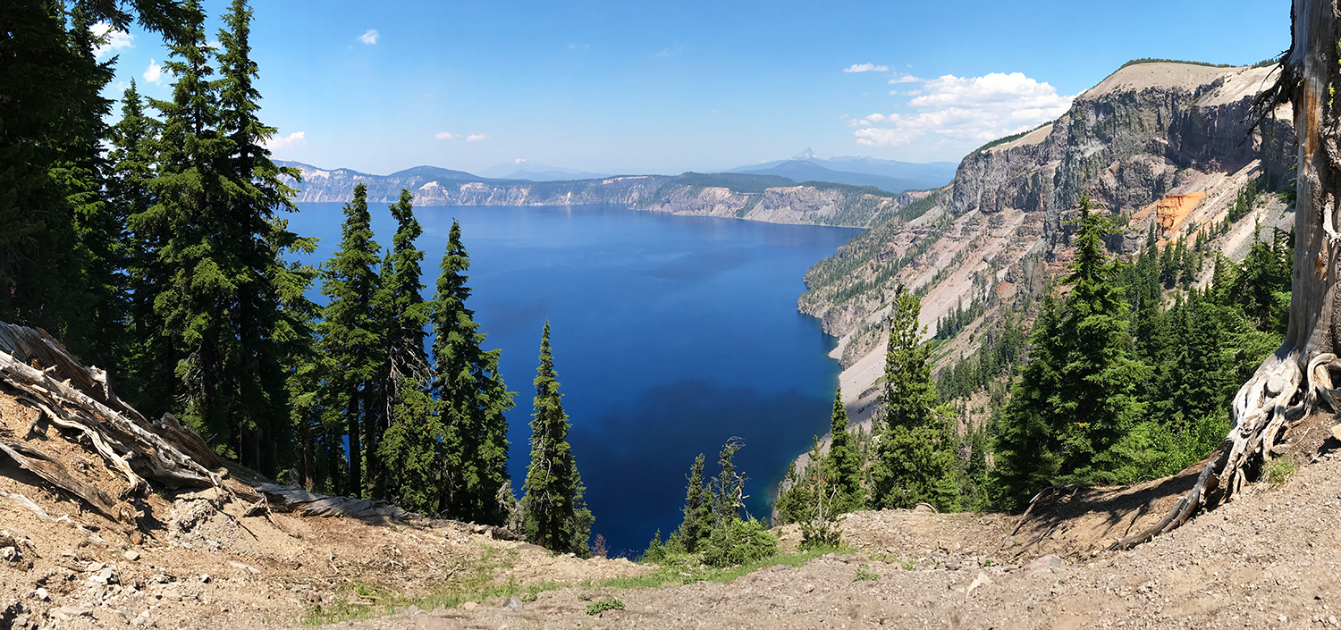 Pumice Castle On Redcloud Cliff In Crater Lake National Park