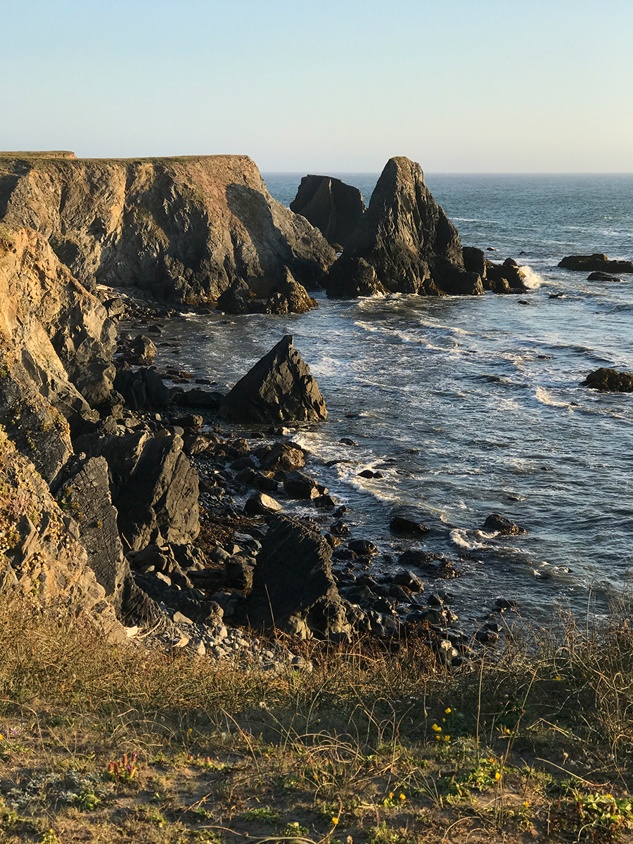 Point St. George Beach North And South Near Crescent City