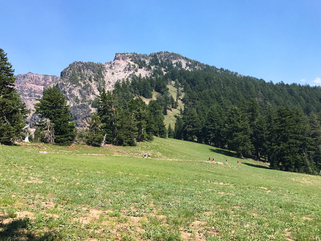 Sun Notch Trail To The Phantom Ship Overlook At Crater Lake