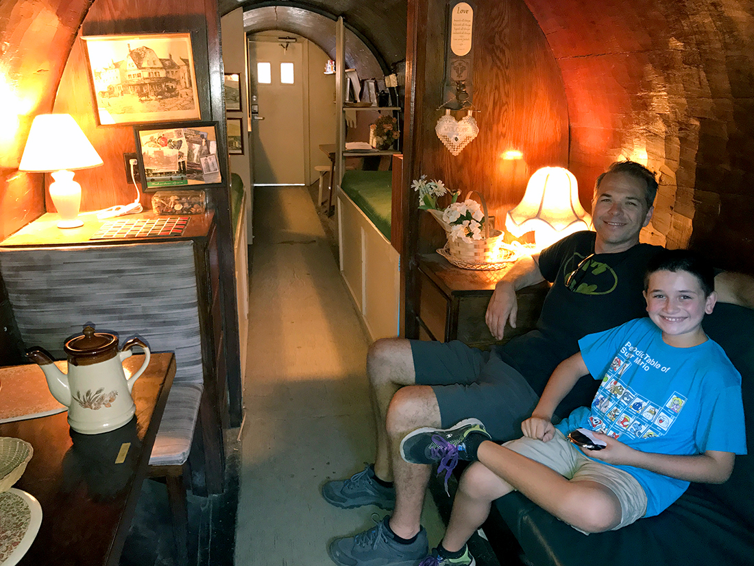 One Log House: The Original Tiny House In Piercy, California