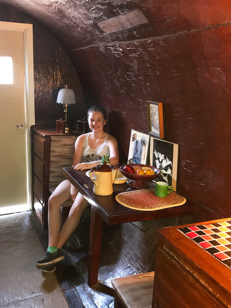 One Log House: The Original Tiny House In Piercy, California