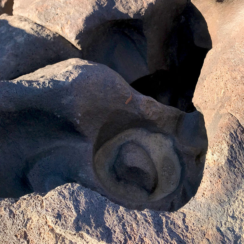 Fossil Falls, A Spectacular Dry Waterfall Off California's Highway 395