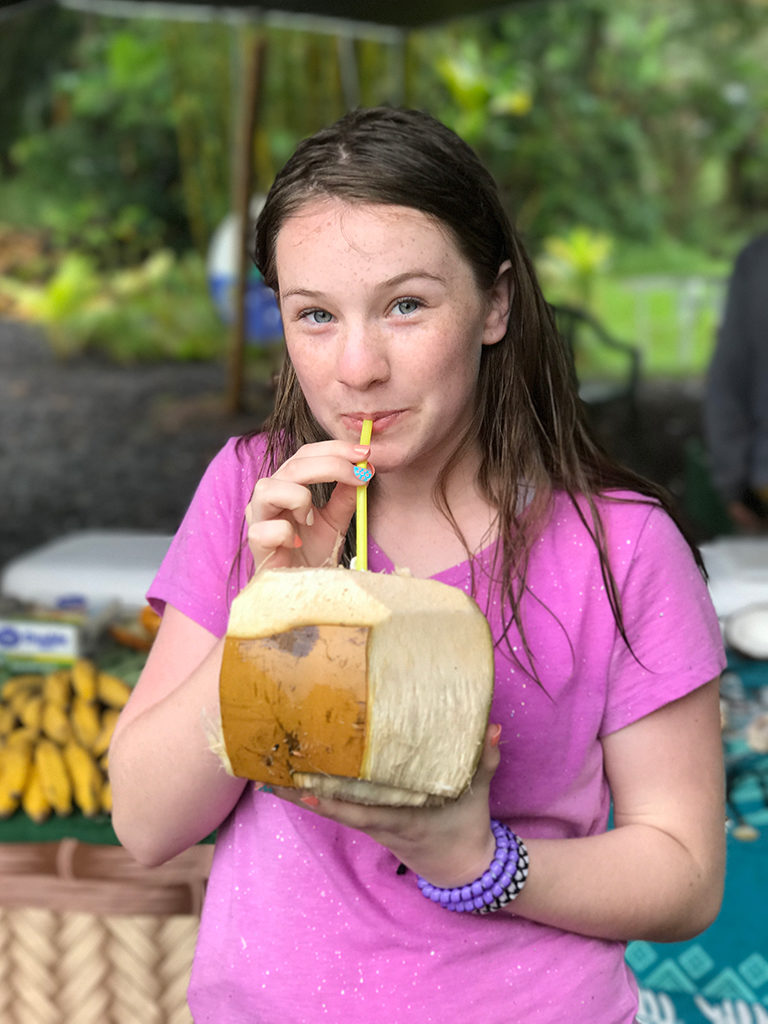 Manas Aloha Farm: Delicious Farm Fresh Coconut And Pineapple