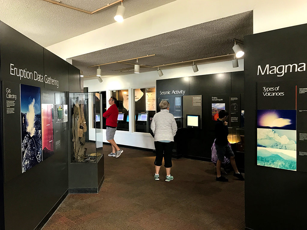 The Kilauea And Halema'uma'u Overlook At The Jaggar Museum