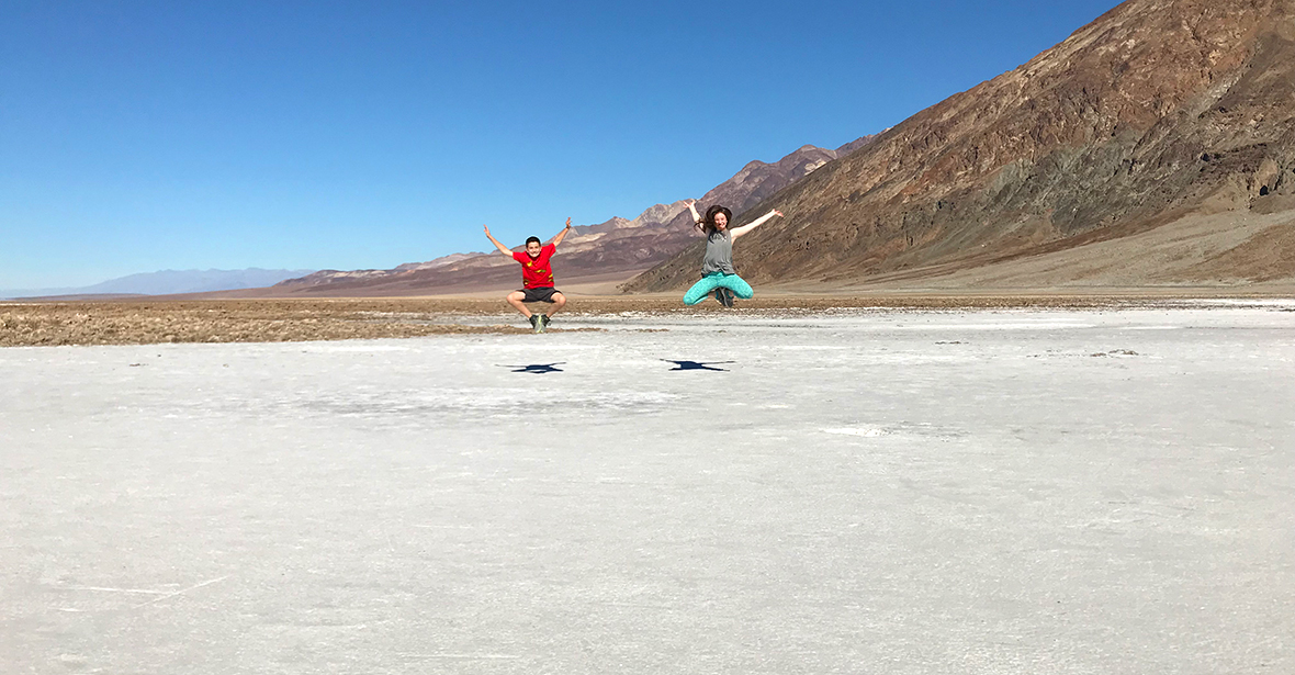Badwater Basin And Badwater Salt Flat in Death Valley National Park