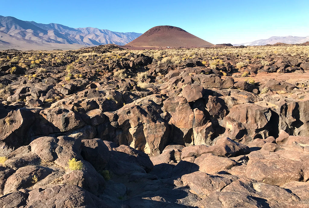 Fossil Falls, A Spectacular Dry Waterfall Off California's Highway 395