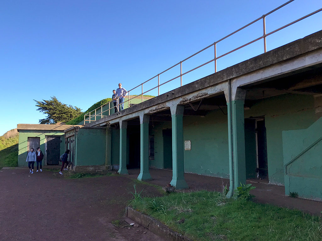 Battery Mendell At Fort Barry In The Marin Headlands