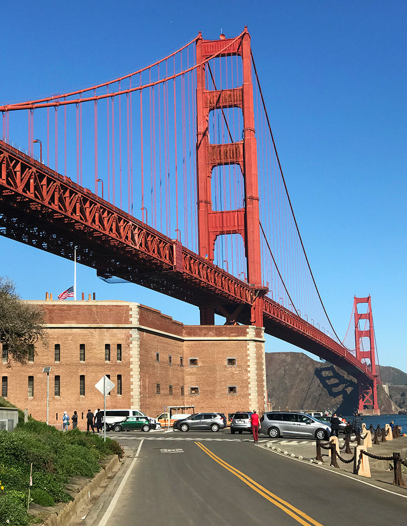 Fort Point National Historic Site Under The Golden Gate Bridge
