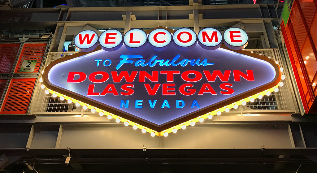 SlotZilla Zipline and Zoomline Above Fremont Street In Las Vegas