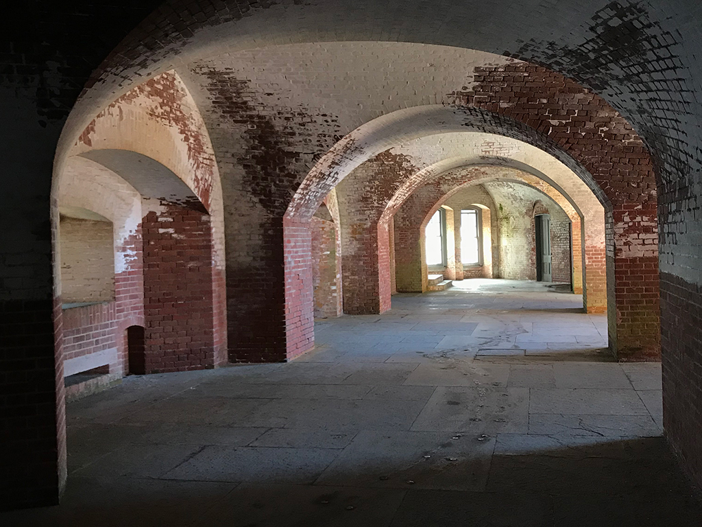 Fort Point National Historic Site Under The Golden Gate Bridge