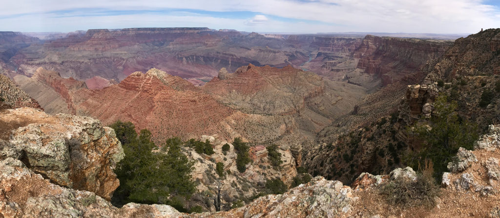 Desert View Drive Scenic Road In Grand Canyon National Park, Arizona