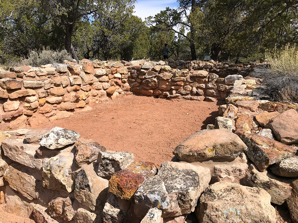 Tusayan Ruin And Tusayan Museum Along The Grand Canyon's South Rim