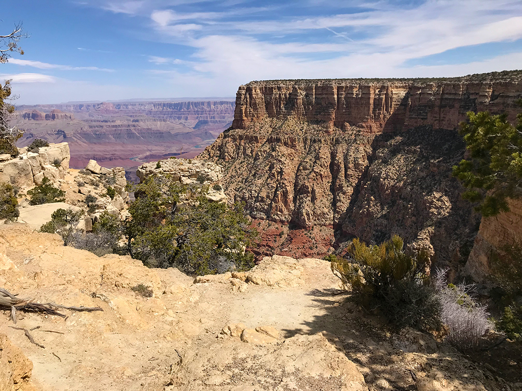 Moran Point On Desert View Drive In Grand Canyon National Park