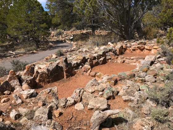 Tusayan Ruin And Tusayan Museum Along The Grand Canyon's South Rim