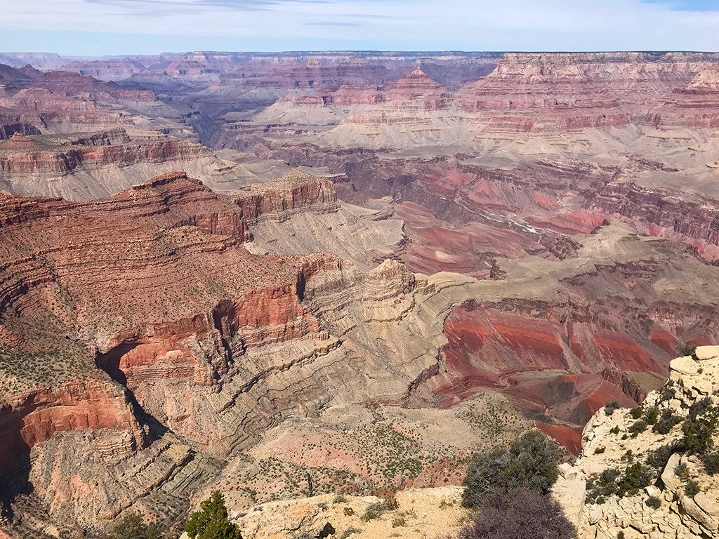 Moran Point On Desert View Drive In Grand Canyon National Park