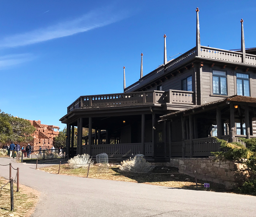 El Tovar Hotel In Grand Canyon Village At Grand Canyon National Park