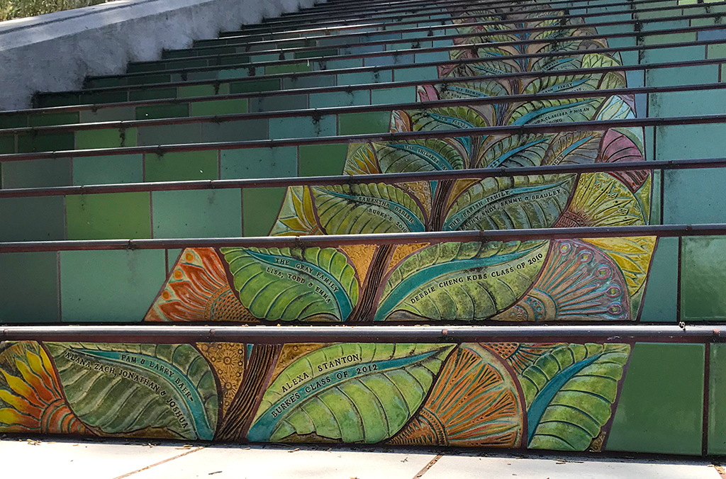 Lincoln Park Tiled Steps In San Francisco Inspired Imperfection