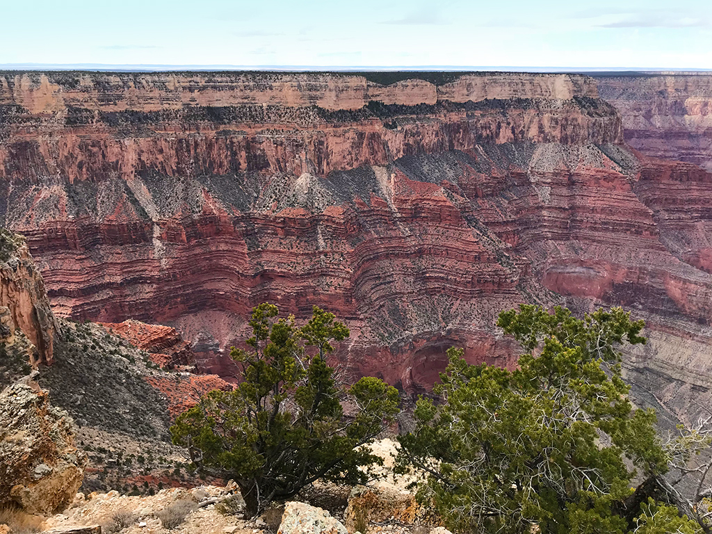 Mohave Point Scenic Overlook At Grand Canyon National Park