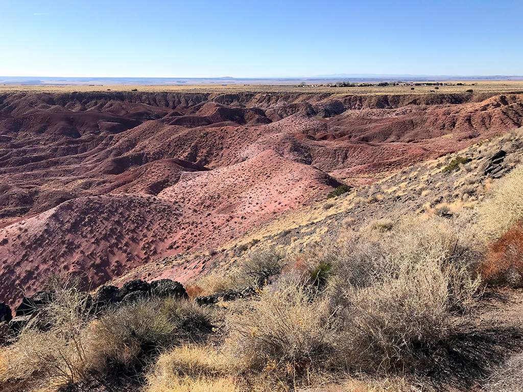 Tawa Point In The Painted Desert of Petrified Forest National Park