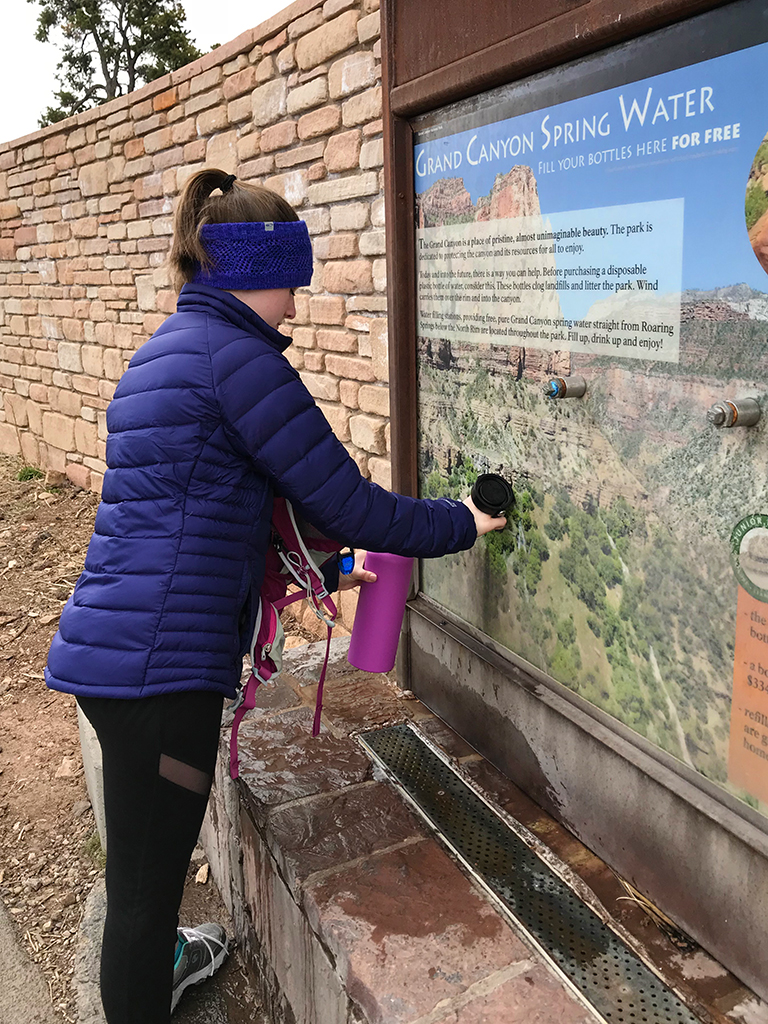 Hermit's Rest Historic Building In Grand Canyon National Park