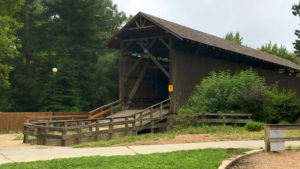 Historic Felton Covered Bridge And Park In Santa Cruz County