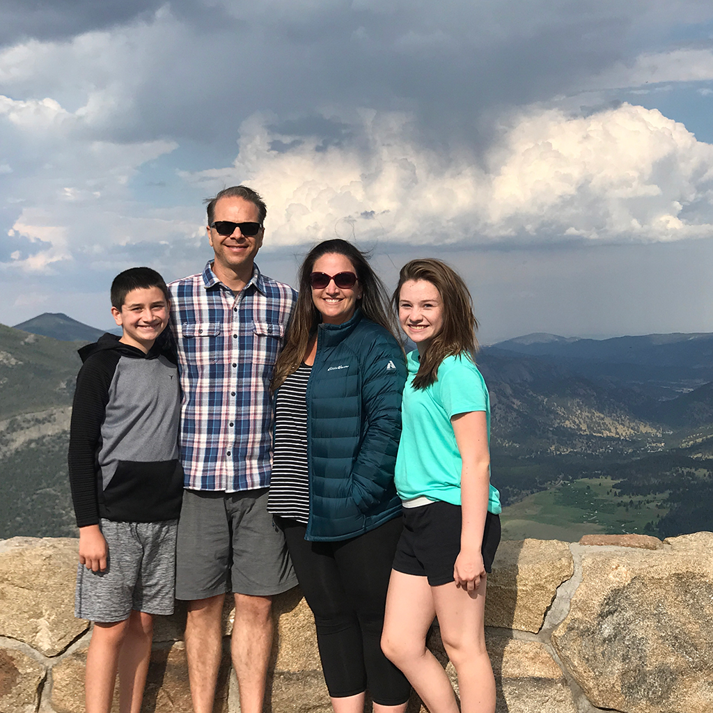 Rainbow Curve Overlook On Trail Ridge Road in Rocky Mountain National Park