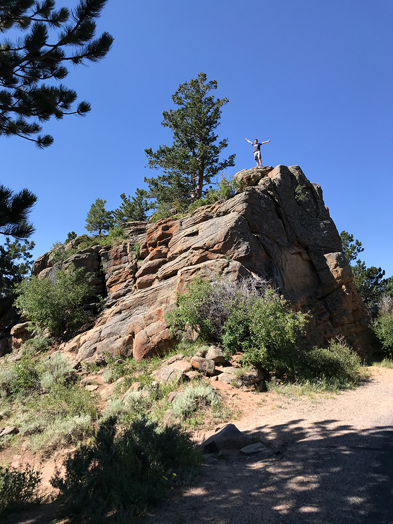 3M Curve (Longs Peak Viewpoint) In Rocky Mountain National Park