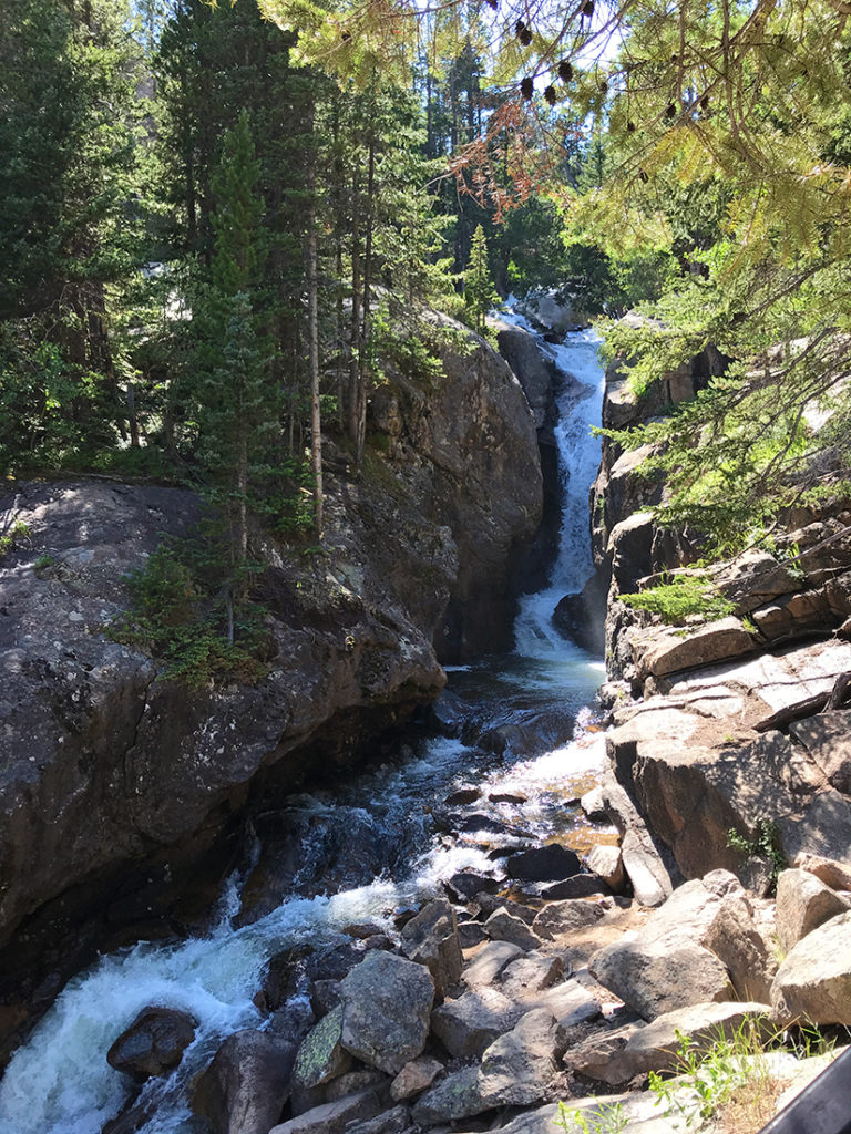 Driving Old Fall River Road In Rocky Mountain National Park