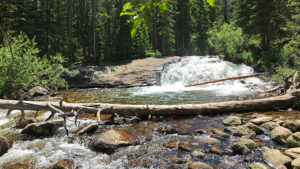 Copeland Falls In The Wild Basin Area Of Rocky Mountain National Park