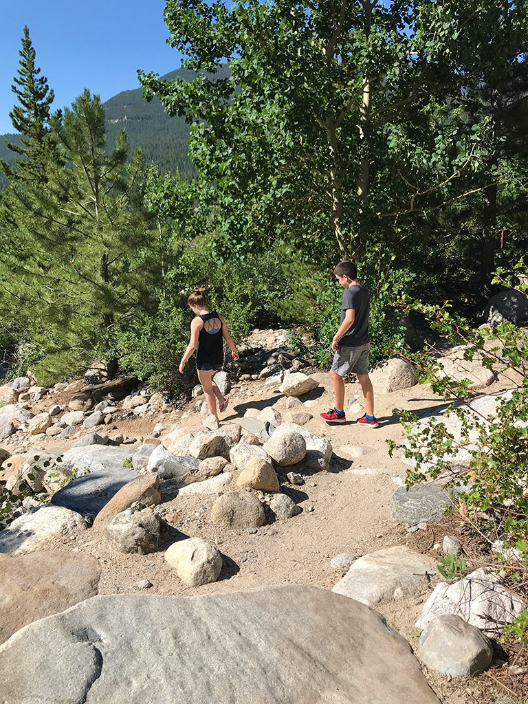 Alluvial Fan Waterfall In Rocky Mountain National Park
