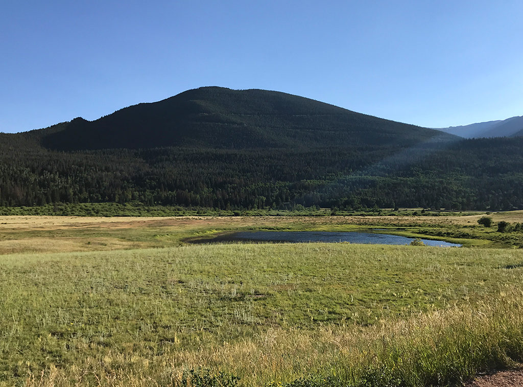 Sheep Lakes In Horseshoe Park At Rocky Mountain National Park