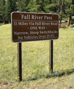 Driving Old Fall River Road In Rocky Mountain National Park