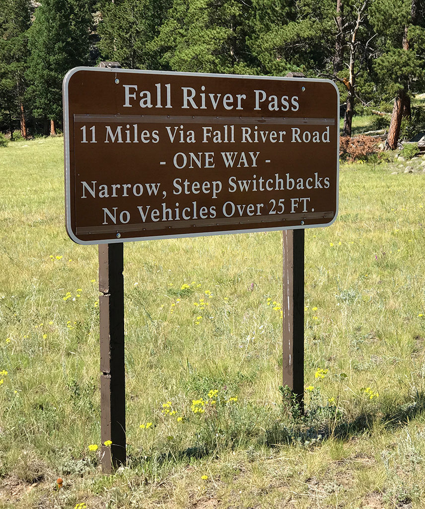 Driving Old Fall River Road In Rocky Mountain National Park